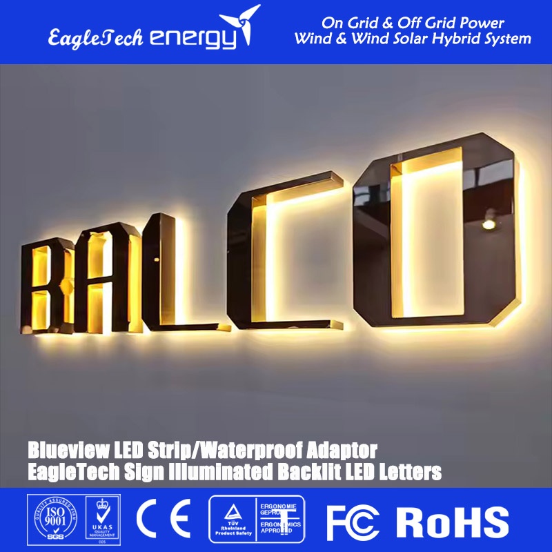 Backlit LED Channel Letters