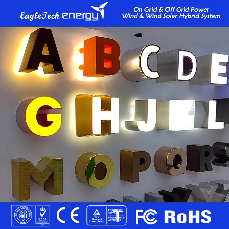 Frontlit and Backlit LED Channel Letters